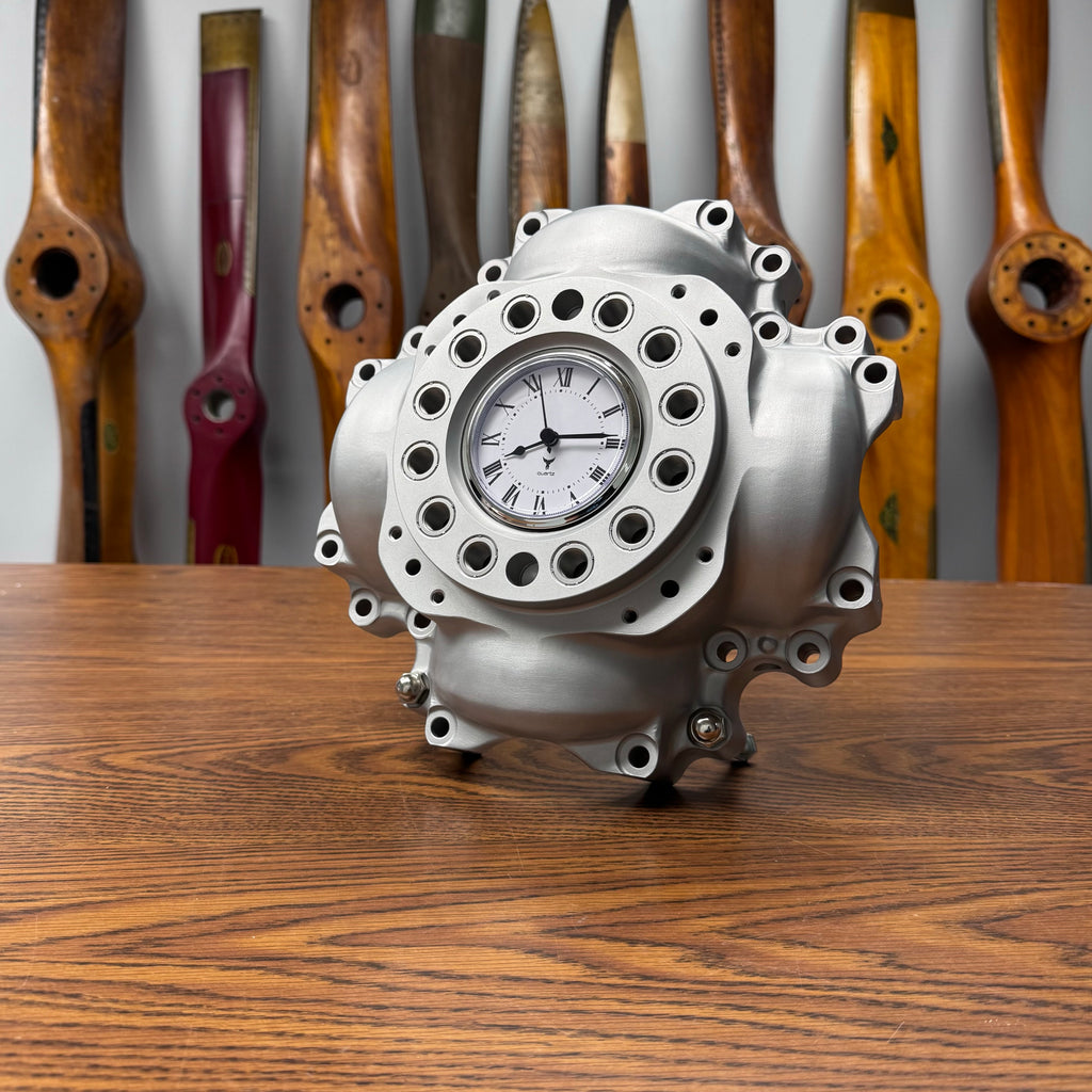 Desk Clock 172 Hub Clock off Cessna Skyhawk Airplane | Aviation Art ...