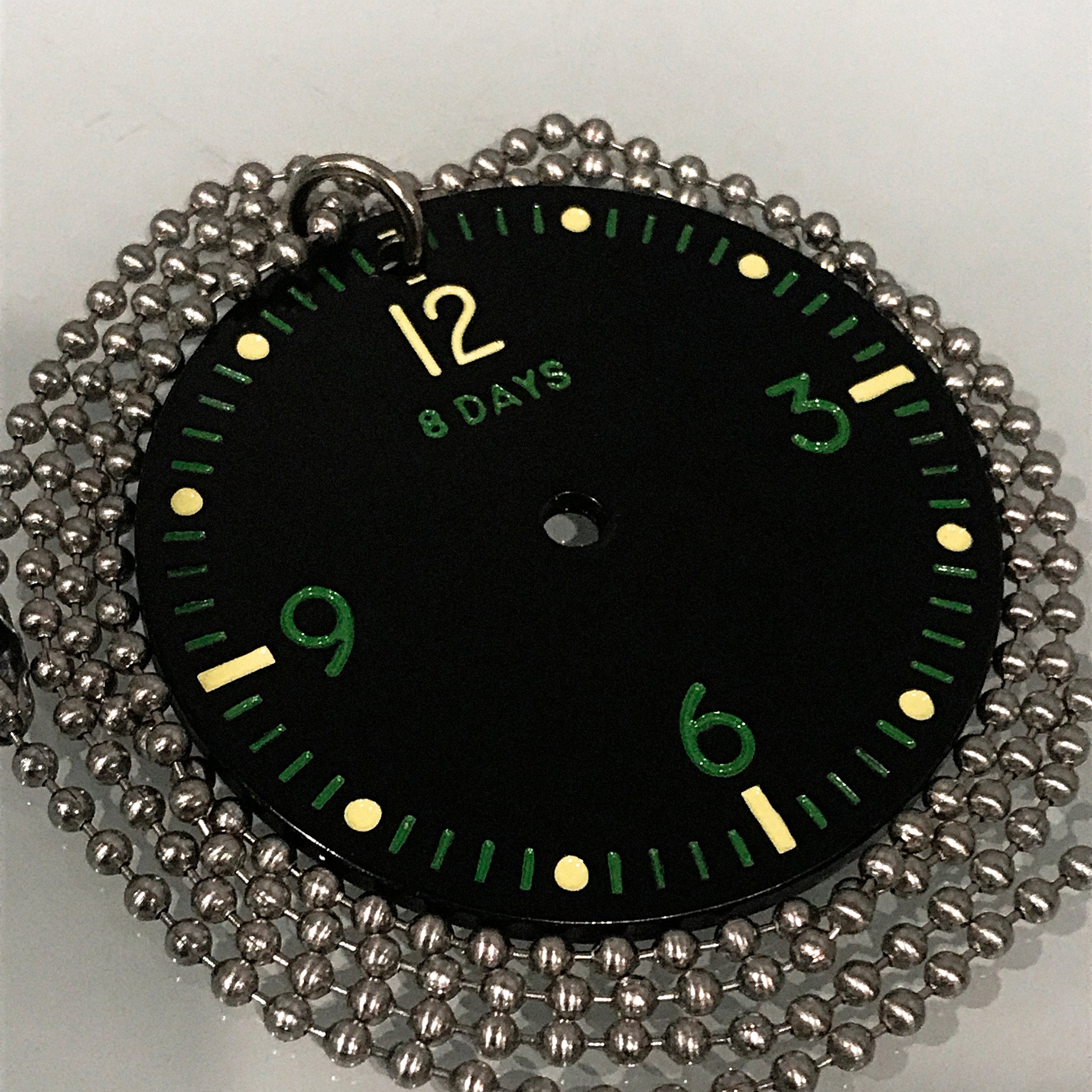 2018 P-51 Mustang WWII Warbird Airplane 8-Day Clock Army Navy Necklace ...