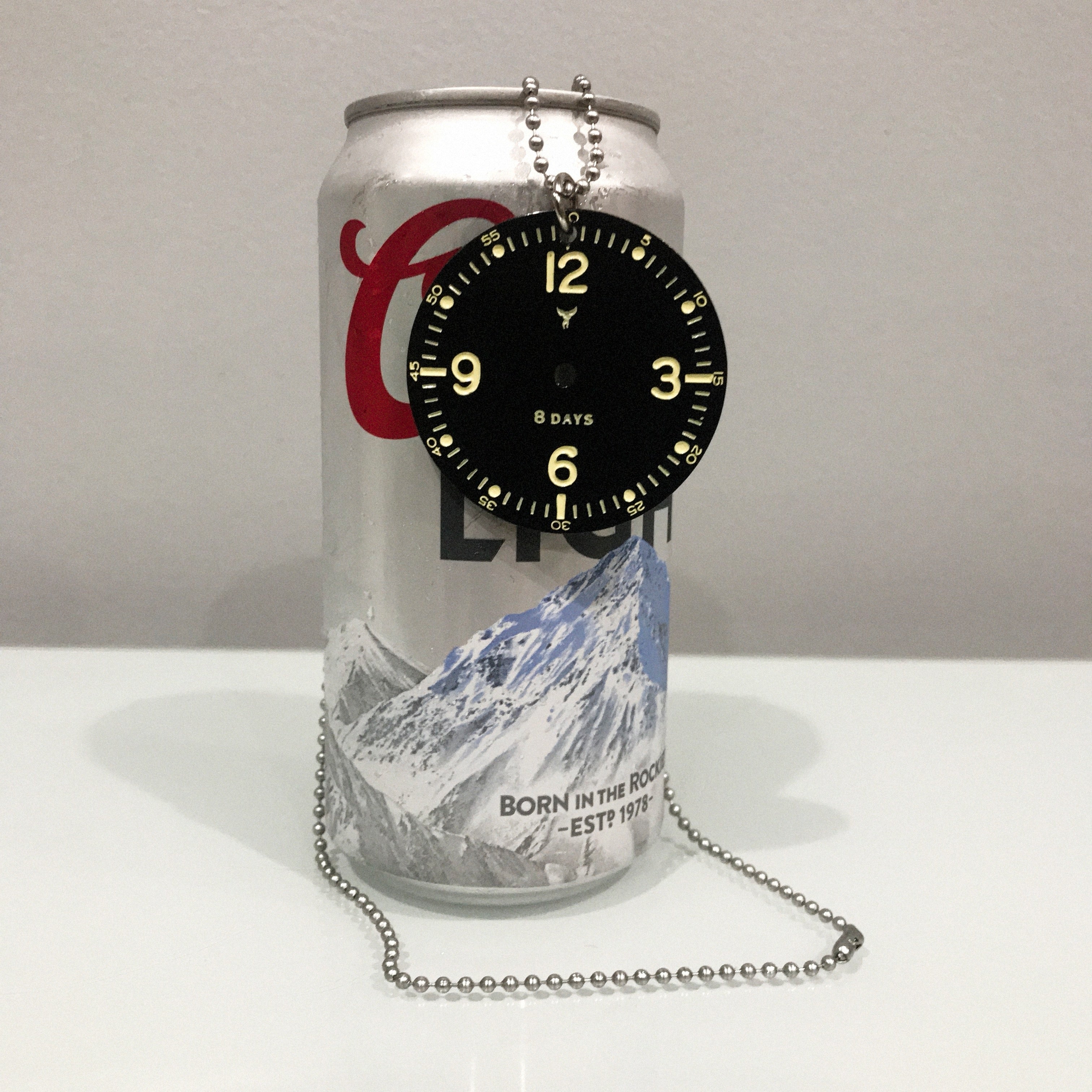 2018 P-51 Mustang WWII Warbird Airplane 8-Day Clock Army Navy Necklace ...