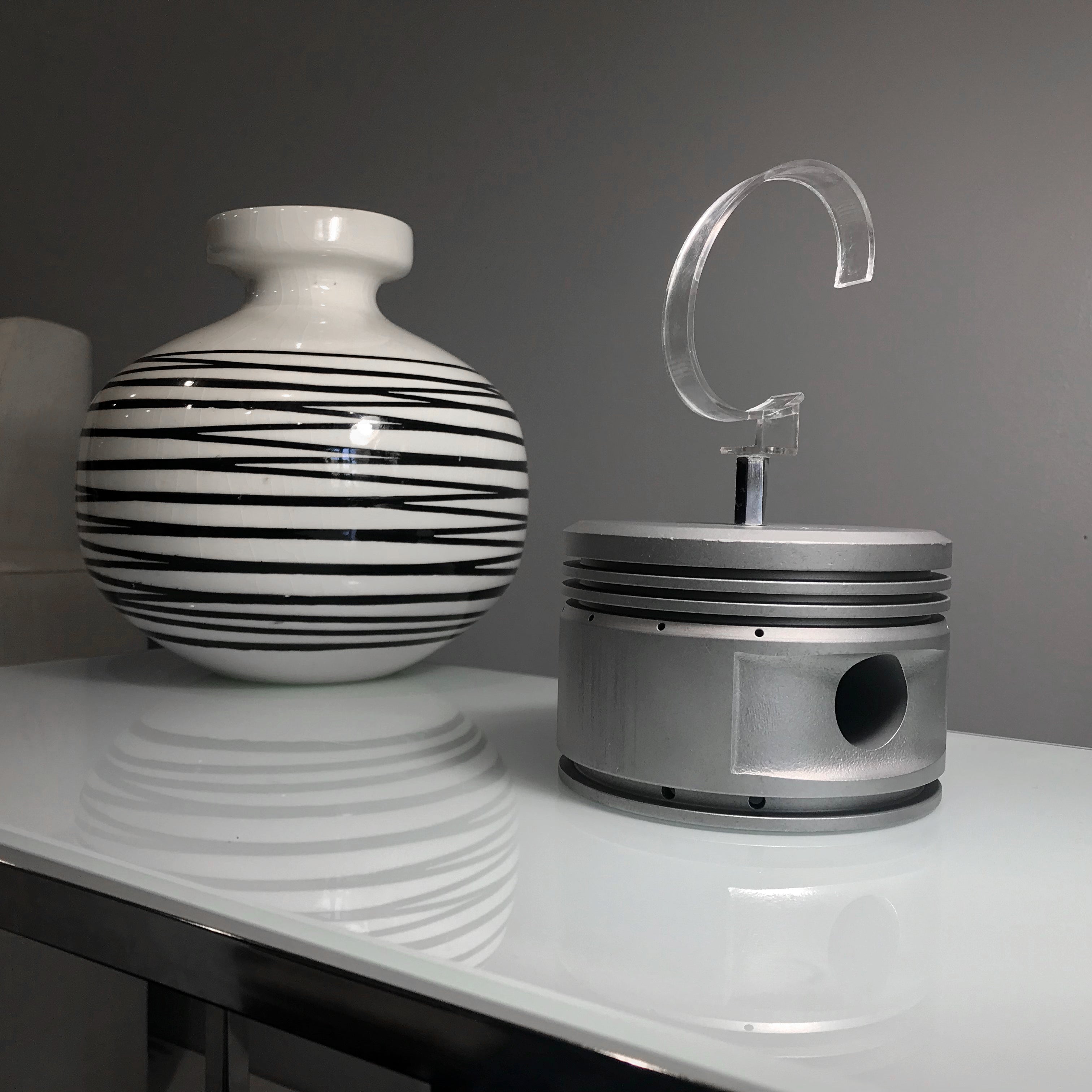 Continental 0-200 C90 Airplane Engine Piston Raw Watch Display Stand ...