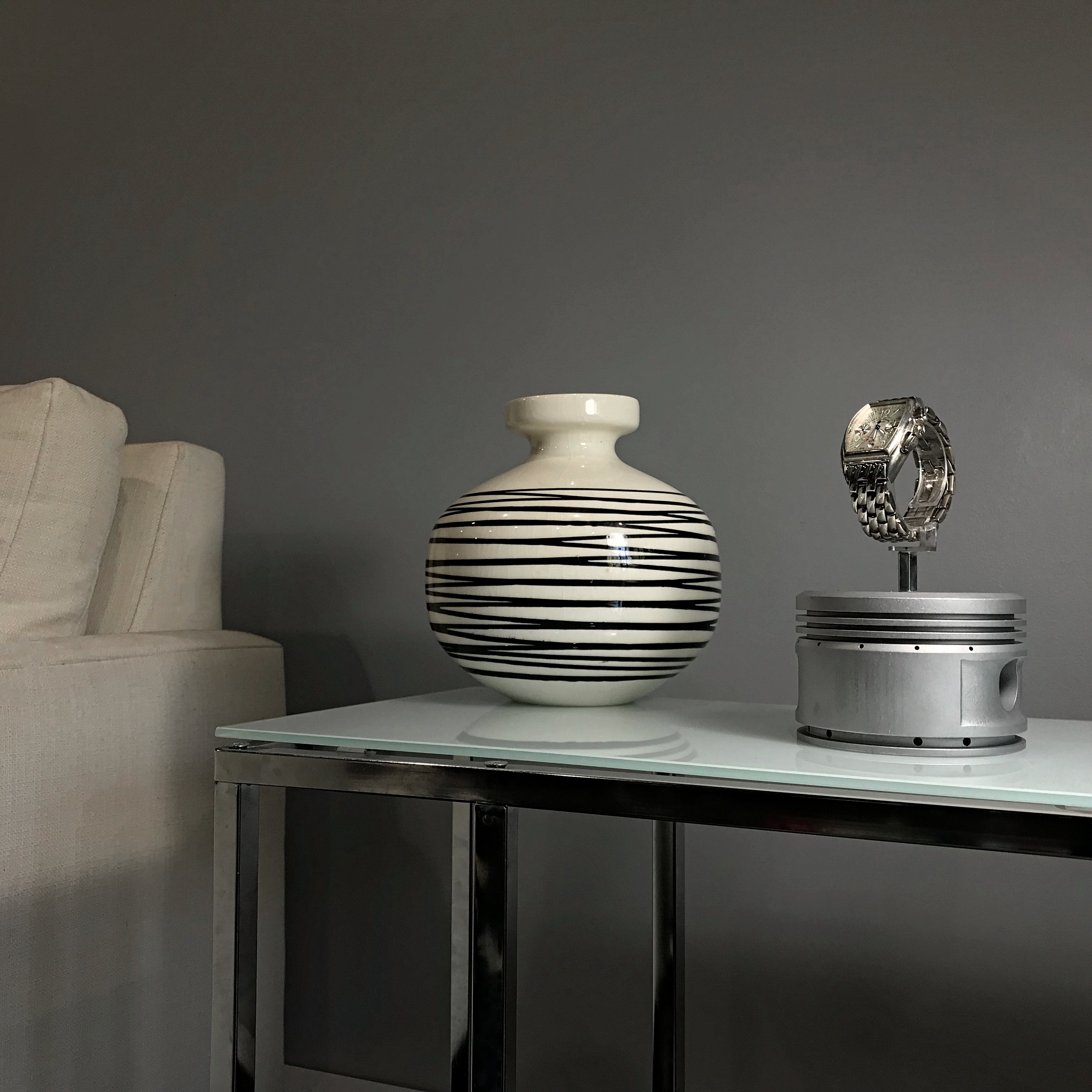 Continental 0-200 C90 Airplane Engine Piston Raw Watch Display Stand ...