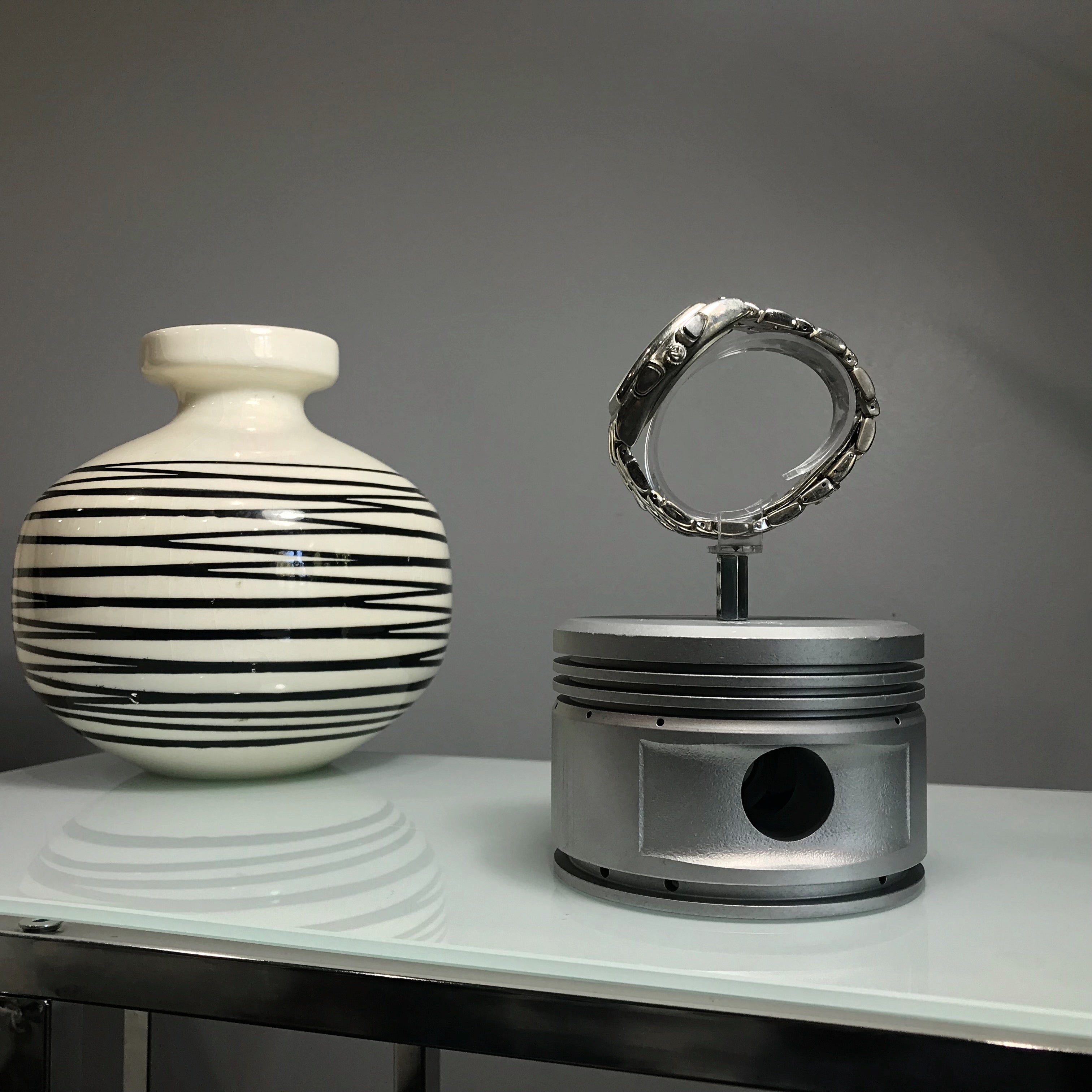 Continental 0-200 C90 Airplane Engine Piston Raw Watch Display Stand ...