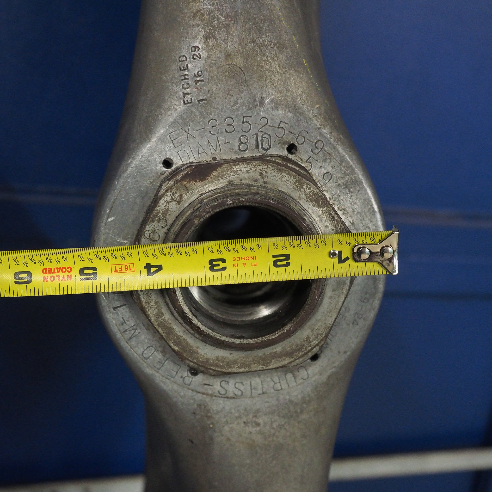 1920s Curtiss Reed Falcon EX33525-69 106" Fix-Pitch Airplane Propeller ...