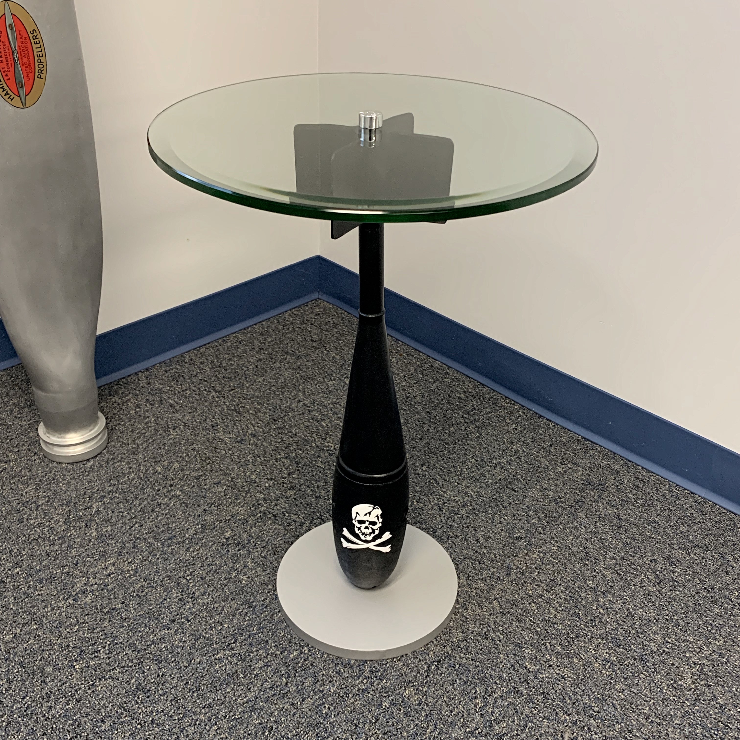 MK-76 Inert Bomb Grumman F-14 Tomcat Jolly Rogers Martini Side Table ...