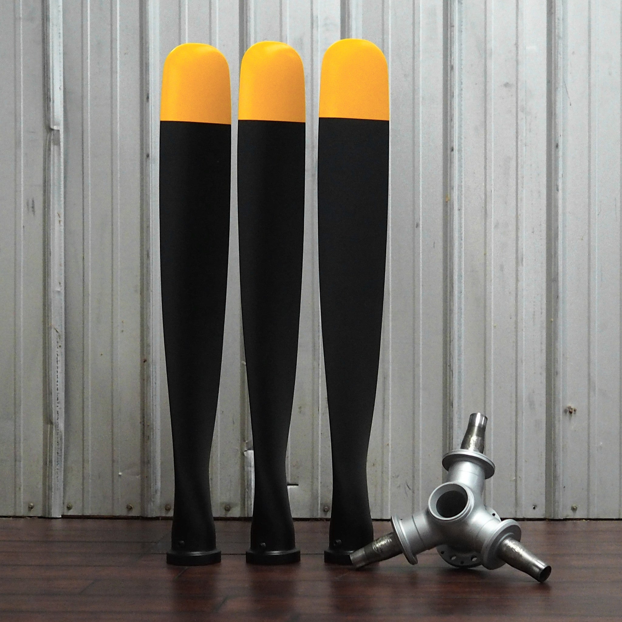 3-Bladed Warbird Mini aviation art Airplane Propeller Wall Display ...