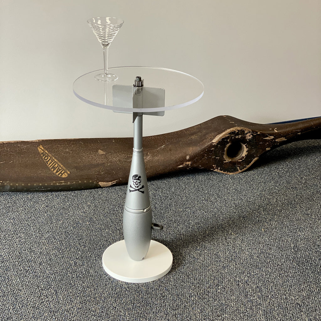 MK-76 Inert Bomb Grumman F-14 Tomcat Jolly Rogers Martini Side Table ...