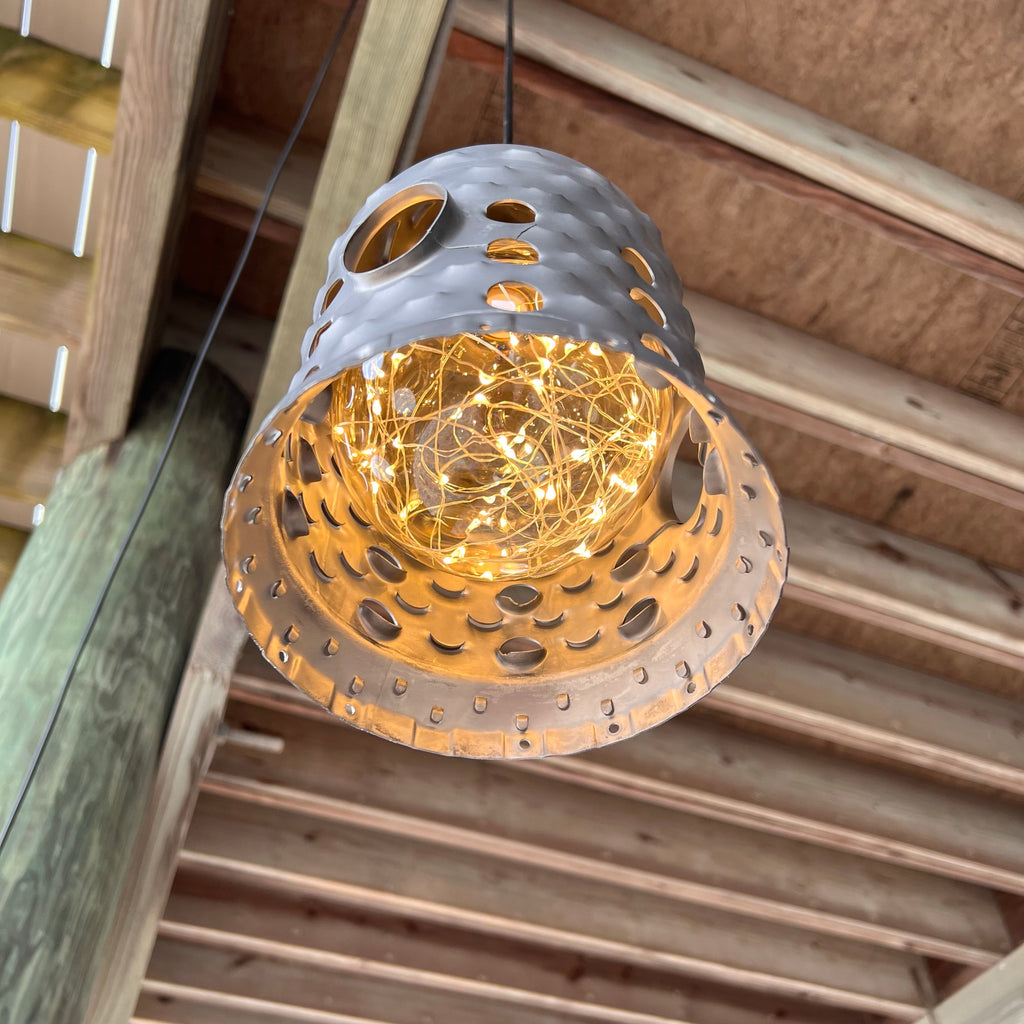 1950's General Electric J79 Jet Engine Burner Can Pendant Lamp Light ...