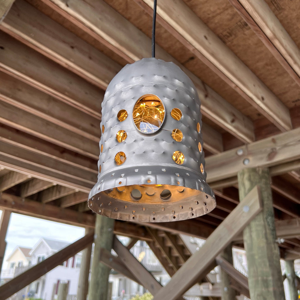 1950's General Electric J79 Jet Engine Burner Can Pendant Lamp Light ...