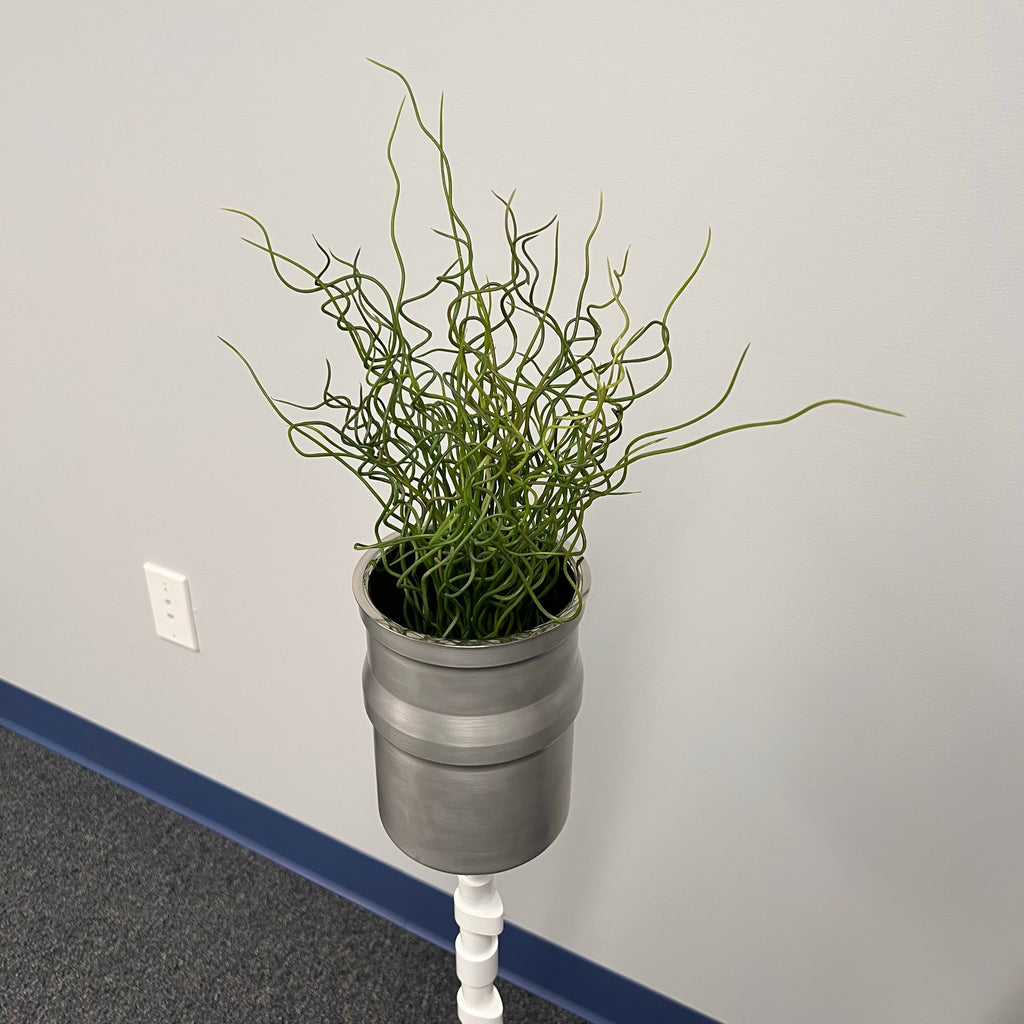 Bamboo / Flowers Aviation Art Custom Metal Spring Vase off Real Flying ...