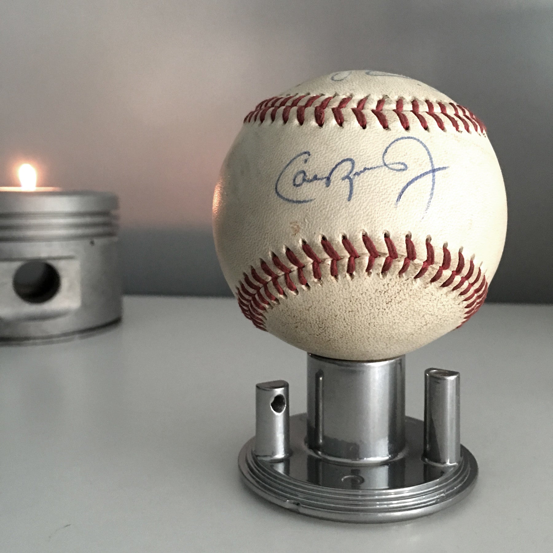 Industrial Art Atomic Modern Chrome Baseball Golf Stand | Aviation Art ...