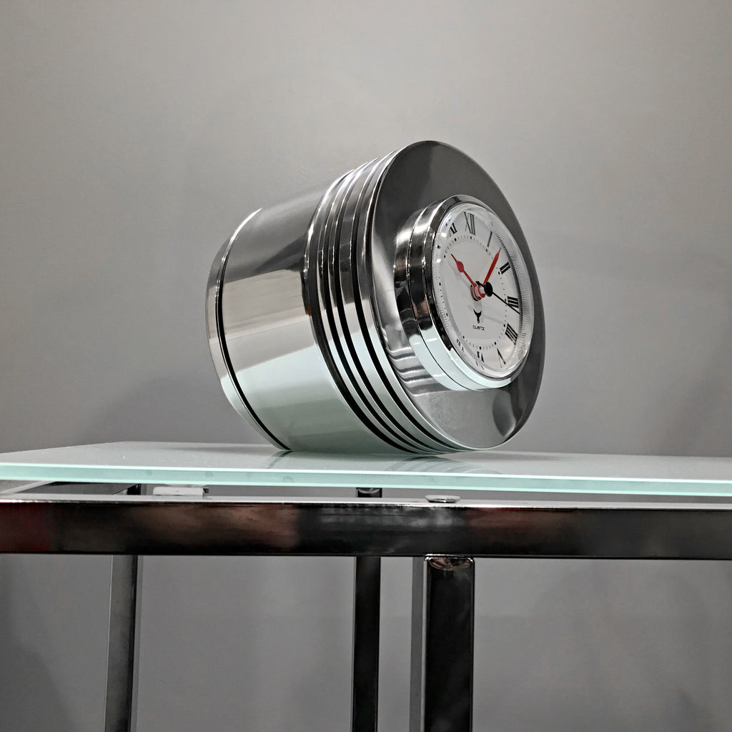 Pratt & Whitney R-2000 WWII Raw Double Wasp Engine Piston Desk Clock ...