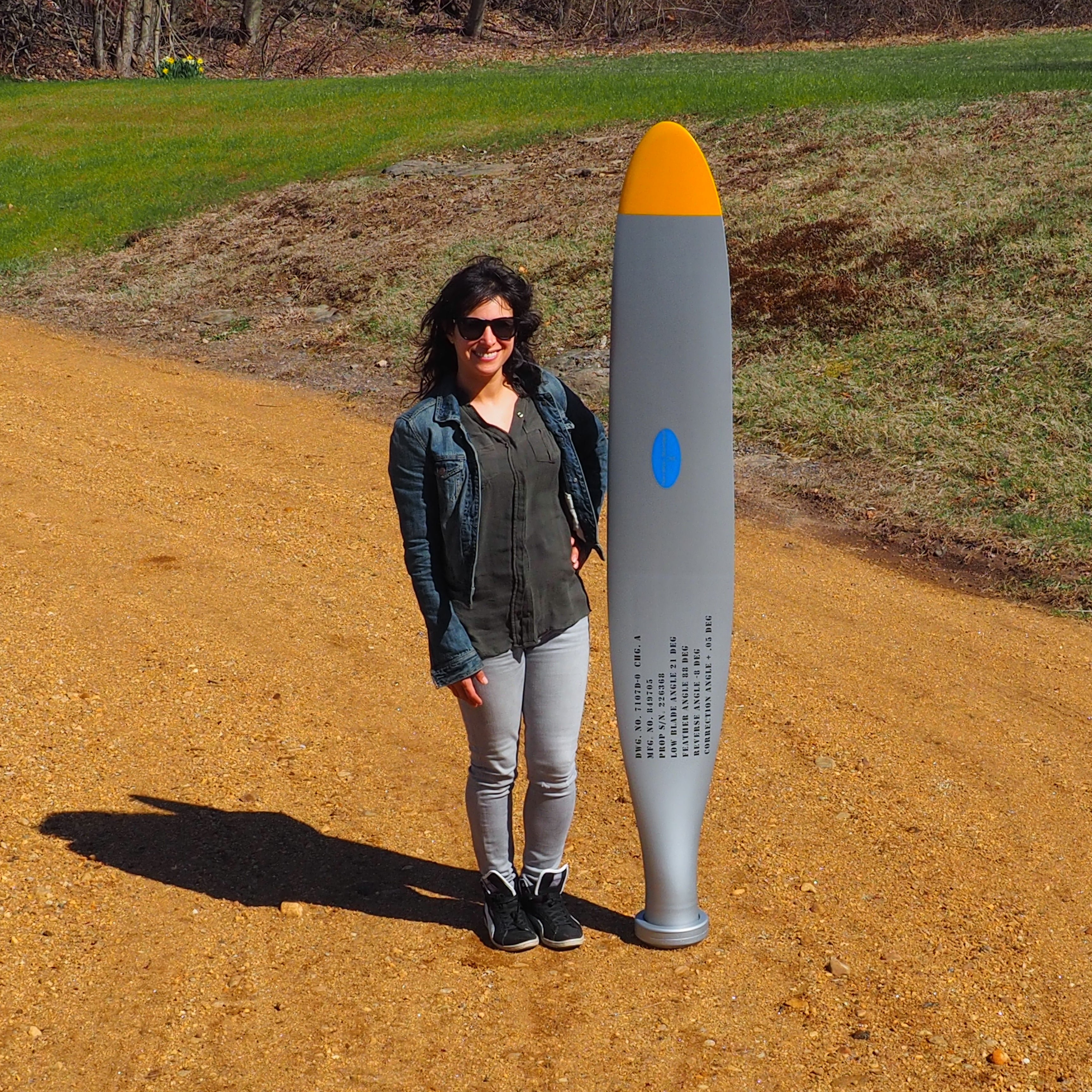 de Havilland DHC-4 Caribou Hamilton Standard Airplane Propeller Blade ...