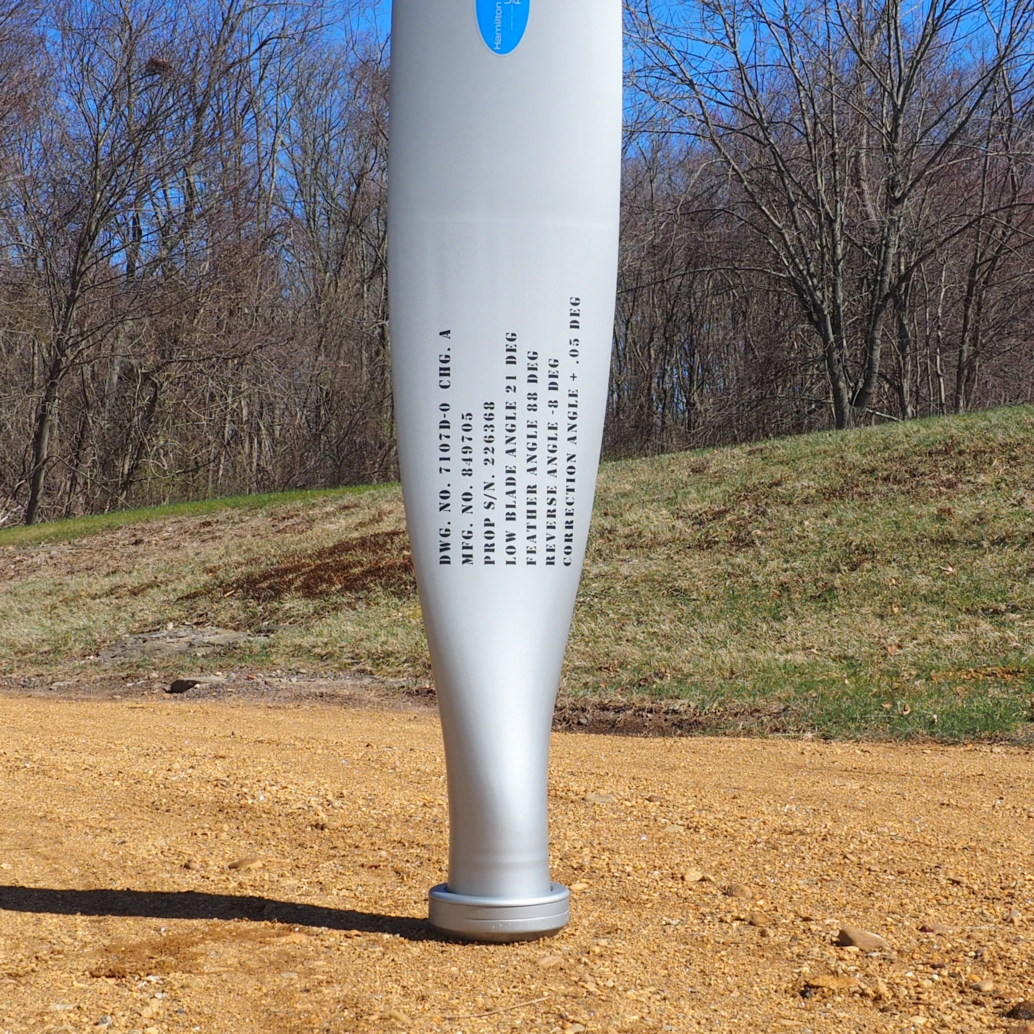 de Havilland DHC-4 Caribou Hamilton Standard Airplane Propeller Blade ...