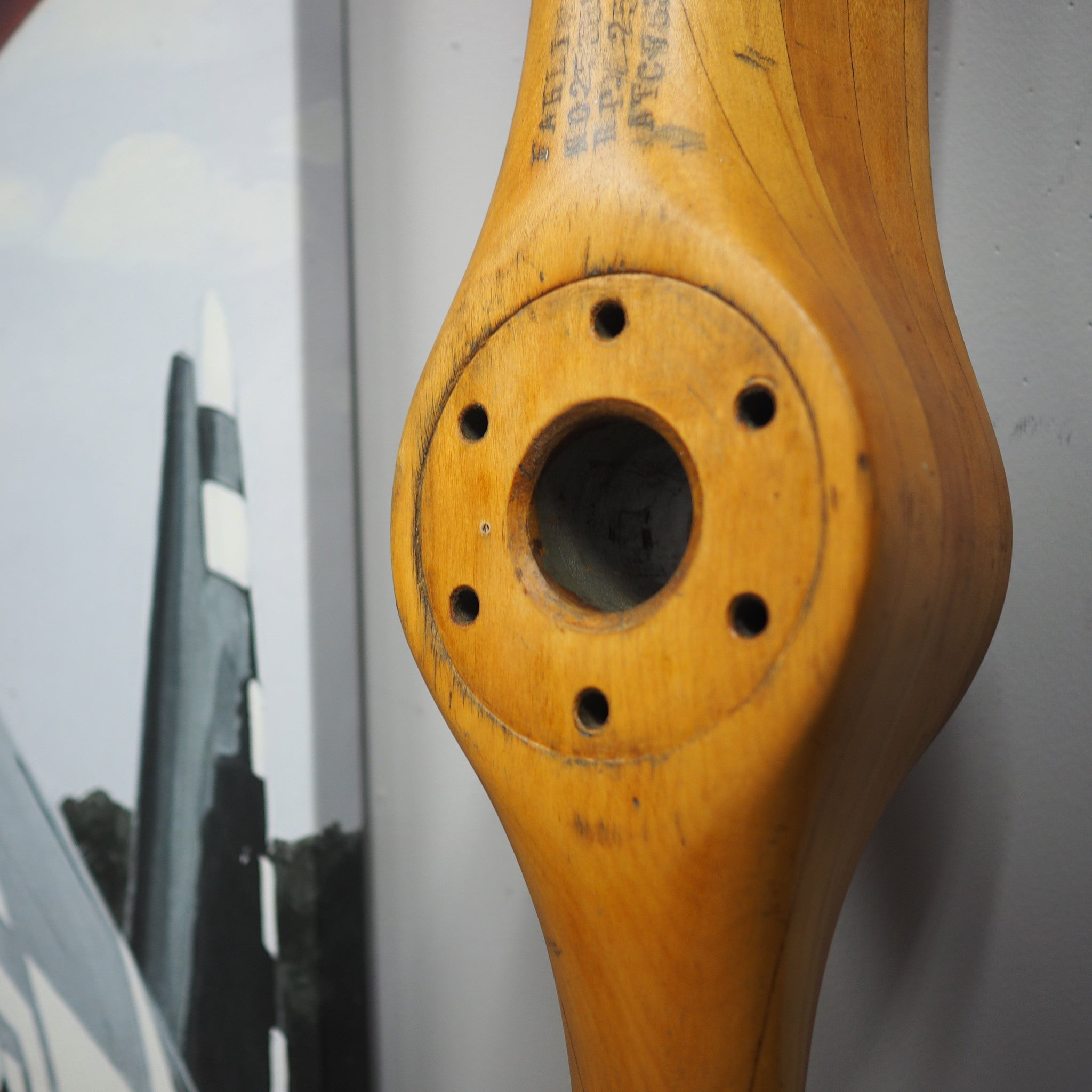 Ole Fahlin 1930's Culver Cadet Wooden Airplane Propeller | Aviation Art ...