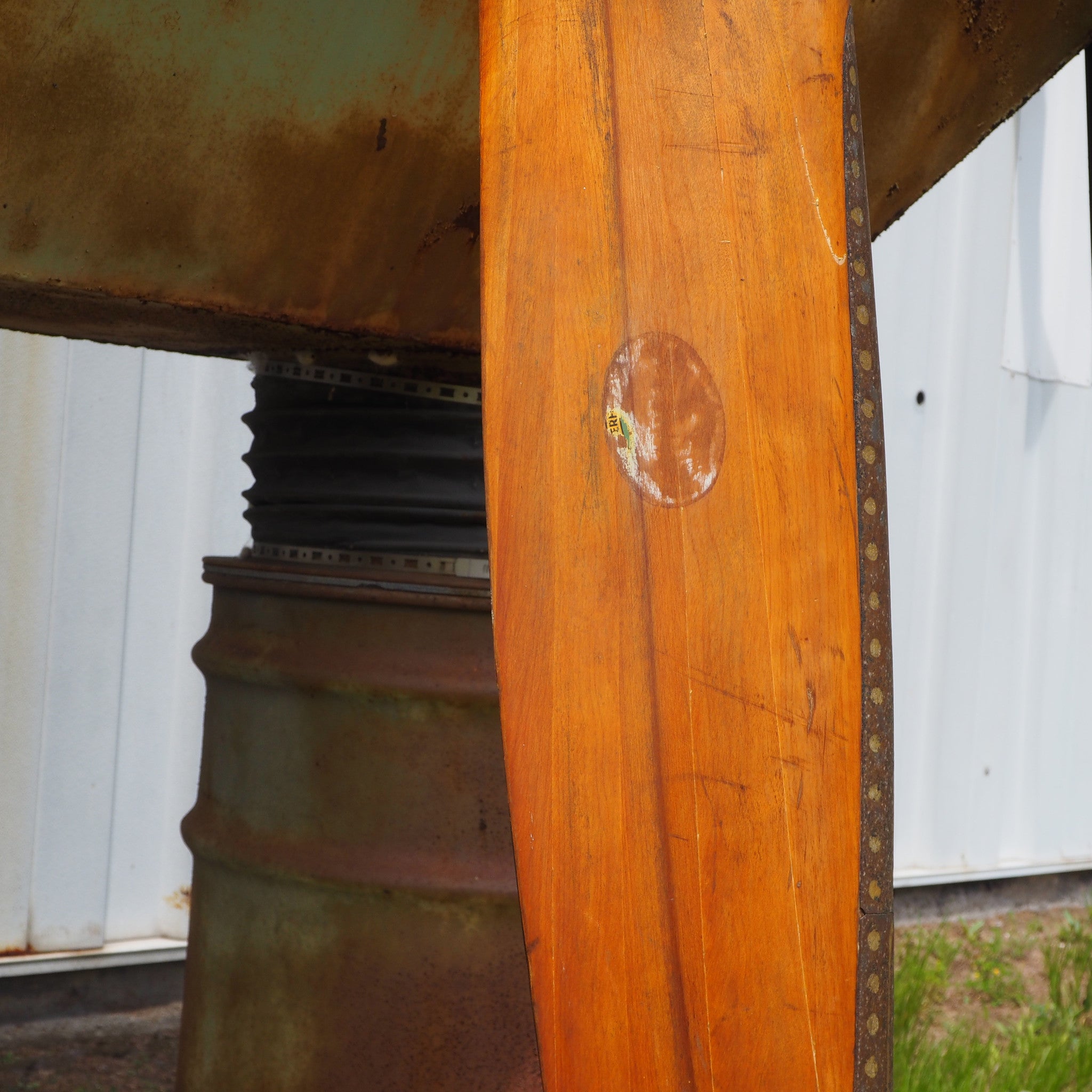 Ole Fahlin 1930s Waco Wooden Antique Airplane Propeller | Aviation Art ...