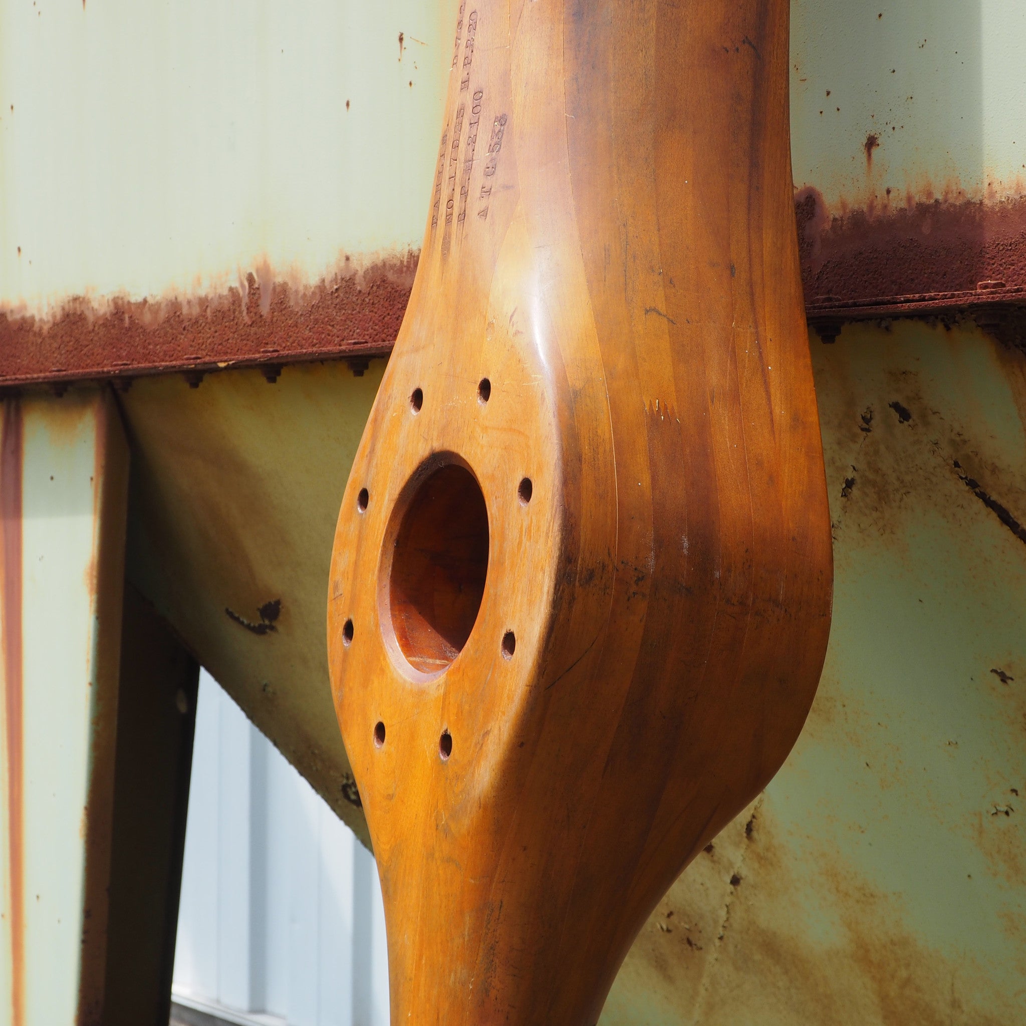 Ole Fahlin 1930s Waco Wooden Antique Airplane Propeller | Aviation Art ...