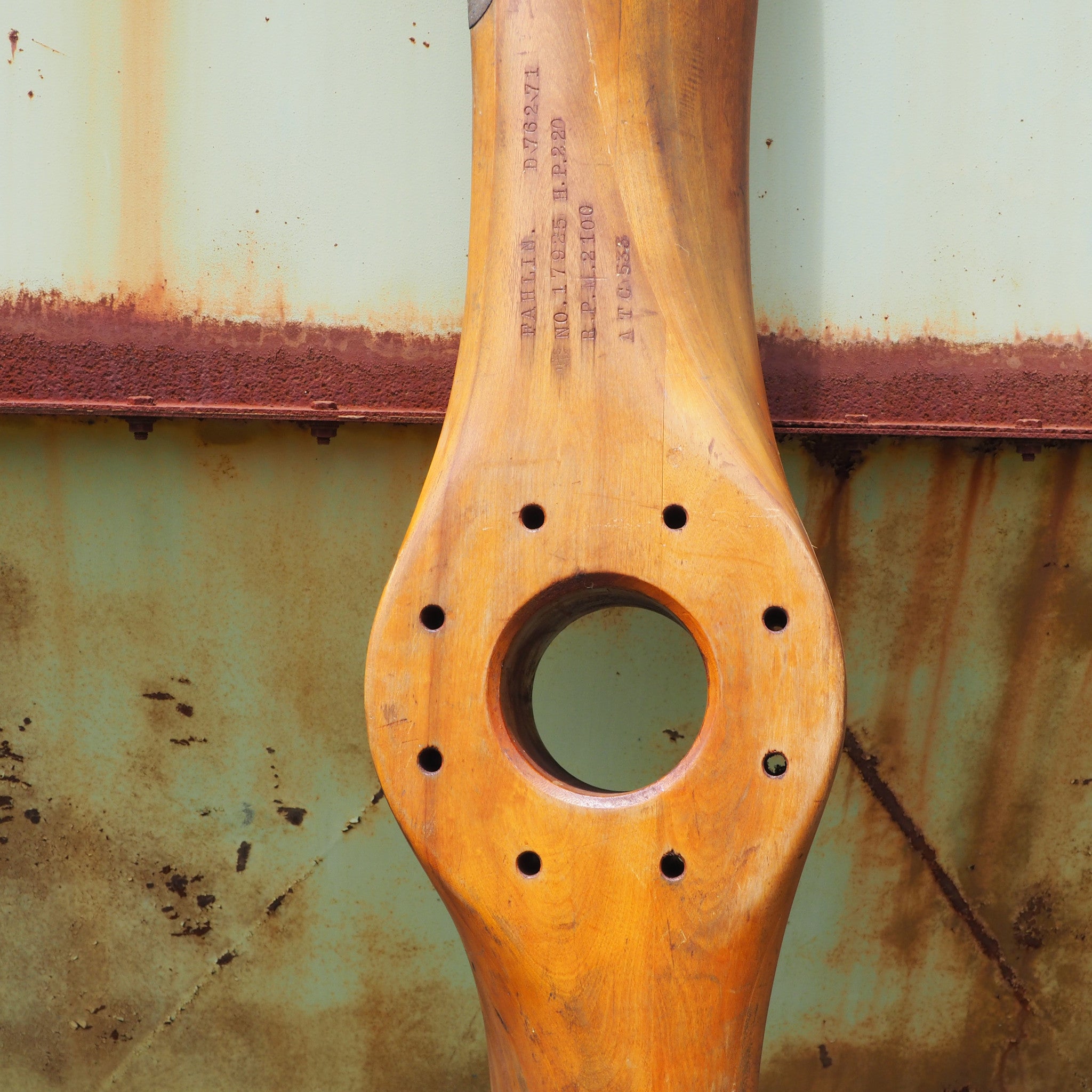 Ole Fahlin 1930s Waco Wooden Antique Airplane Propeller | Aviation Art ...