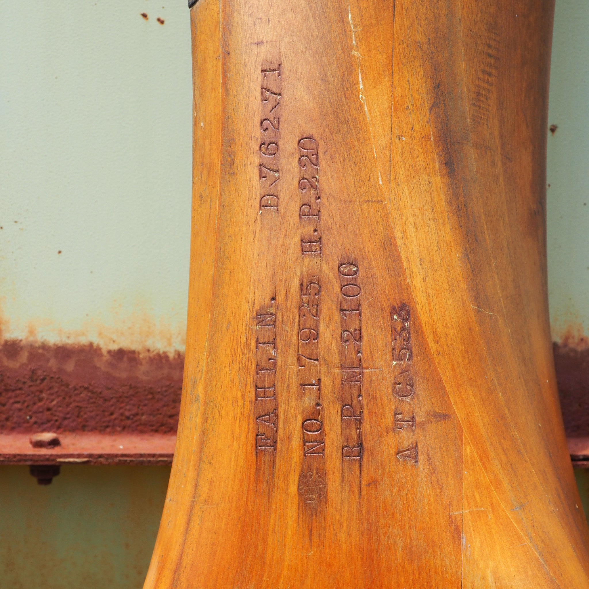 Ole Fahlin 1930s Waco Wooden Antique Airplane Propeller | Aviation Art ...