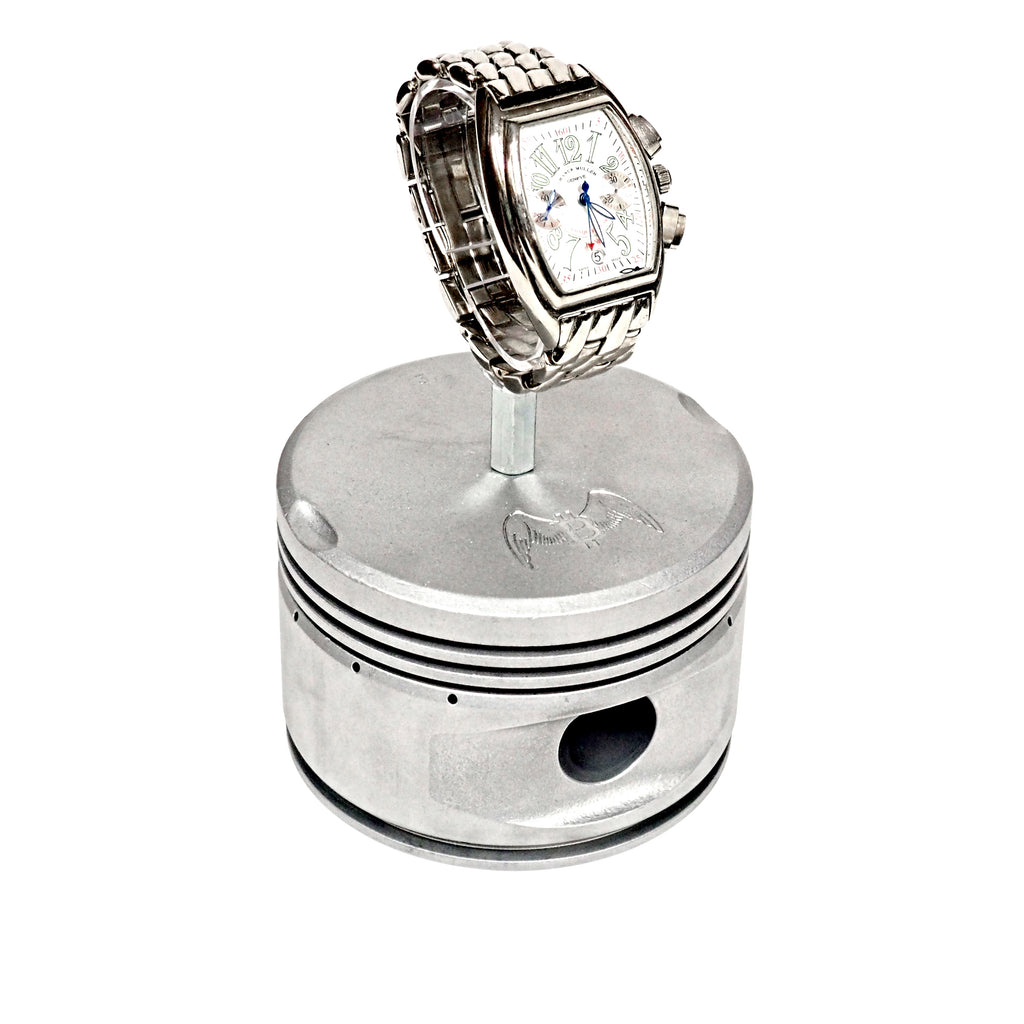 Flying Bitcoin Raw Airplane Engine Piston Raw Watch Display Stand ...