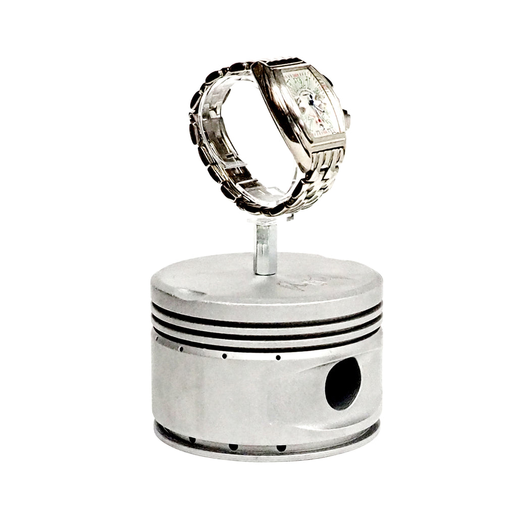 Flying Bitcoin Raw Airplane Engine Piston Raw Watch Display Stand ...