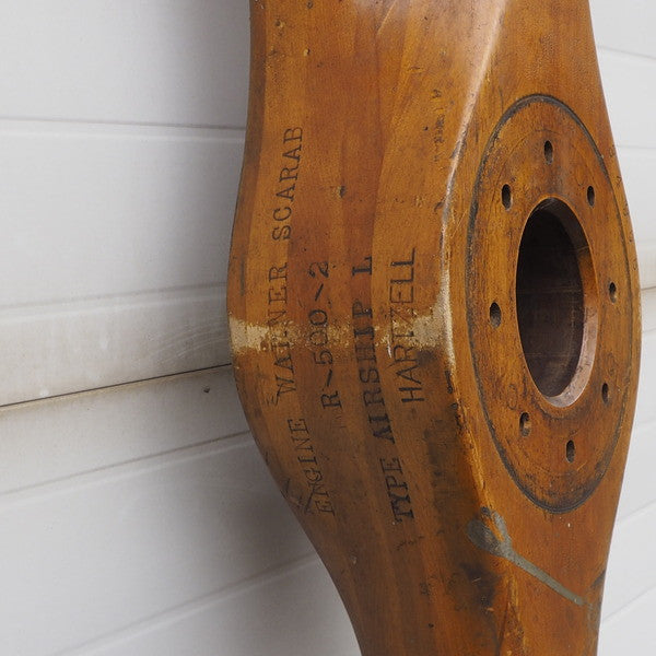 Hartzell Class L Blimp Airship Goodyear Wood Propeller | Aviation Art ...