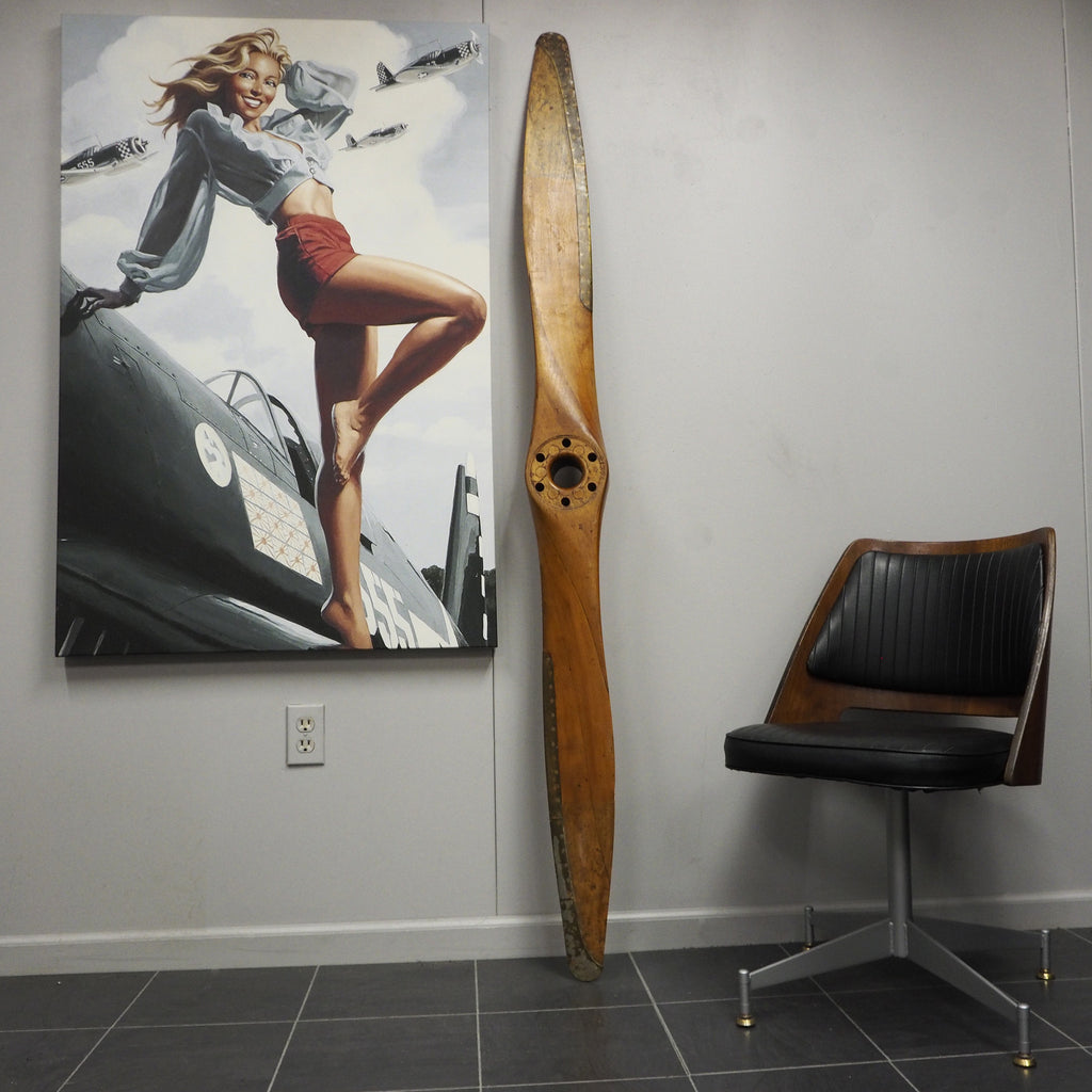 Hartzell 1940's Taylorcraft B Wooden Airplane Propeller | Aviation Art ...