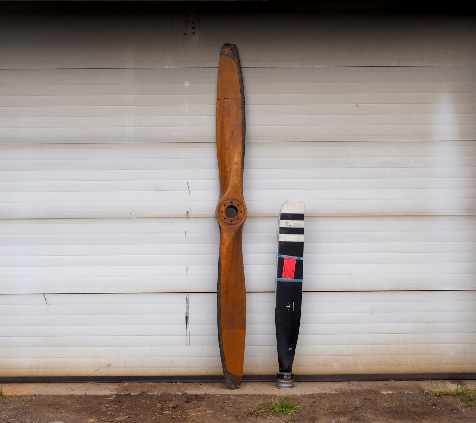 Hartzell Class L Blimp Airship Goodyear Wood Propeller | Aviation Art ...