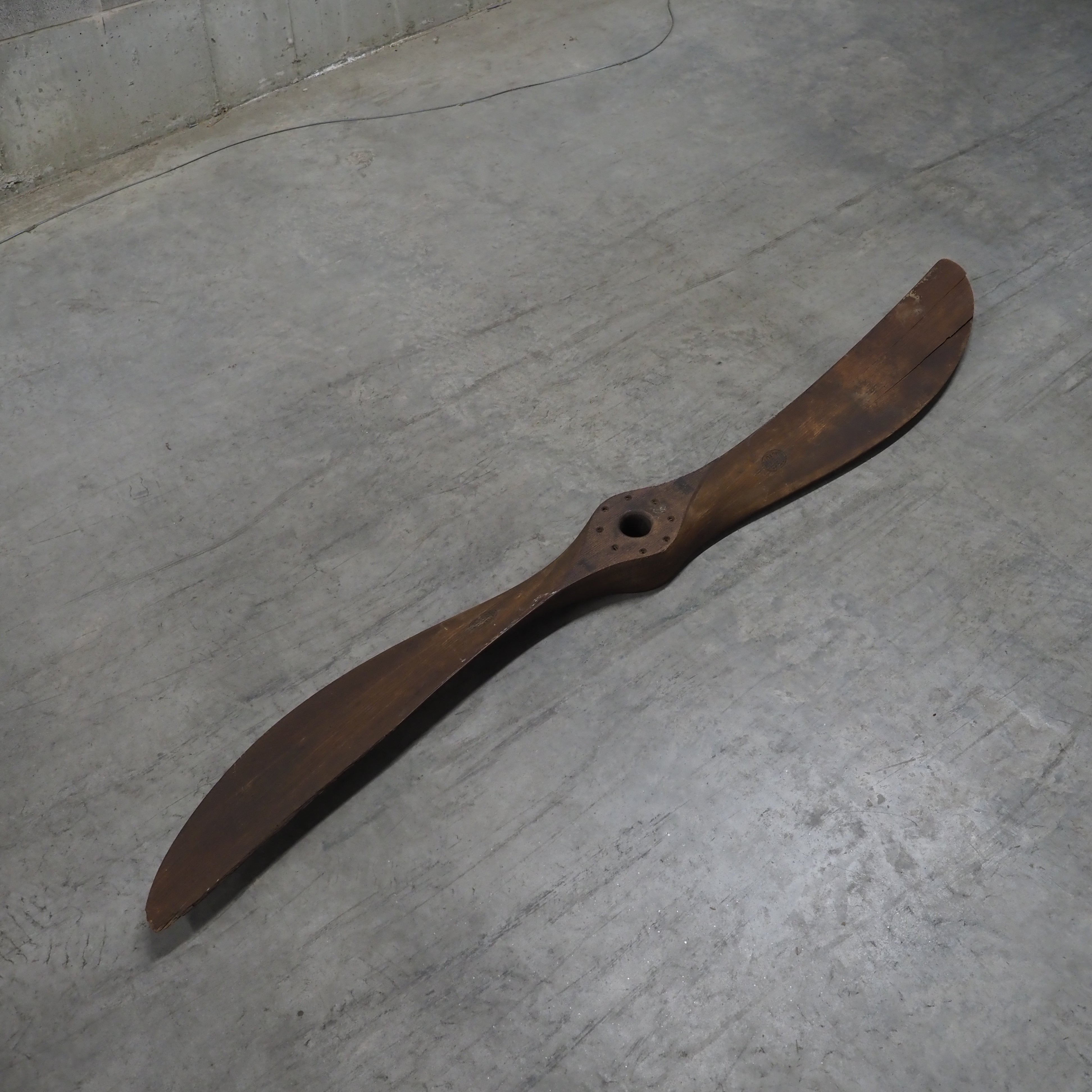 1919 7ft Paragon Scimitar Wood Airplane Propeller Baltimore Maryland ...