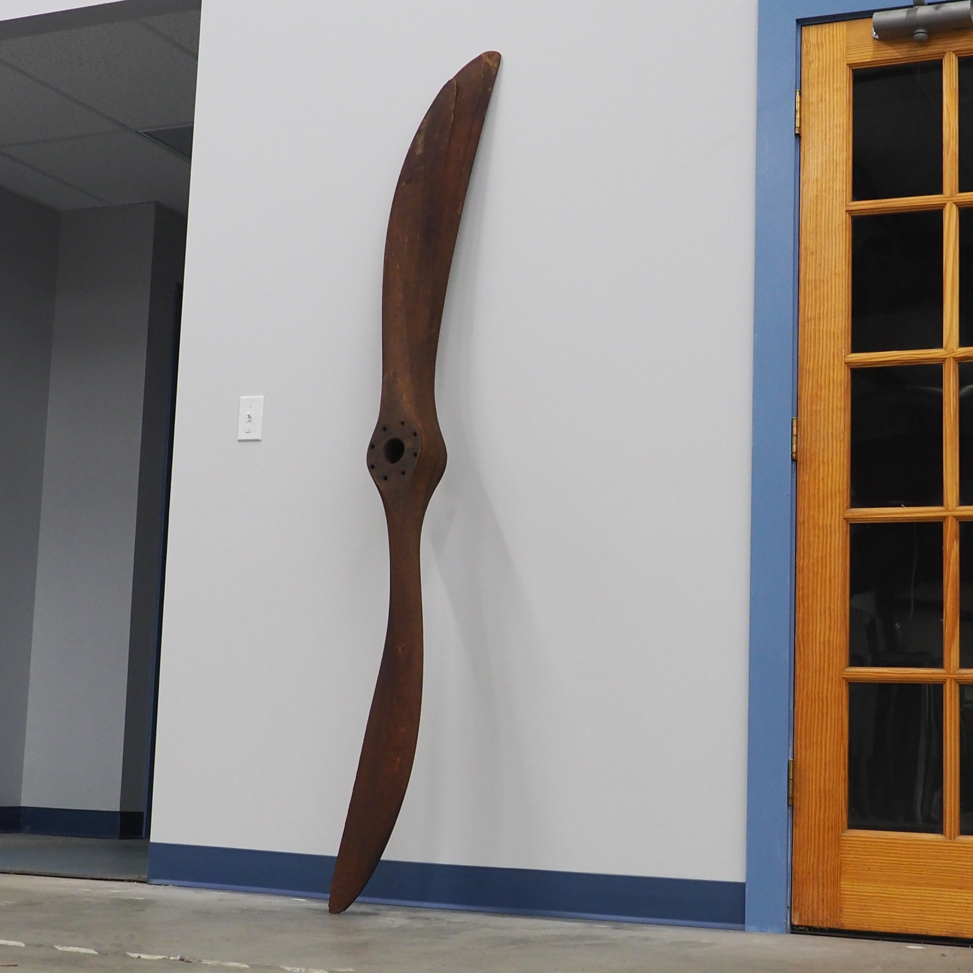 1919 7ft Paragon Scimitar Wood Airplane Propeller Baltimore Maryland ...