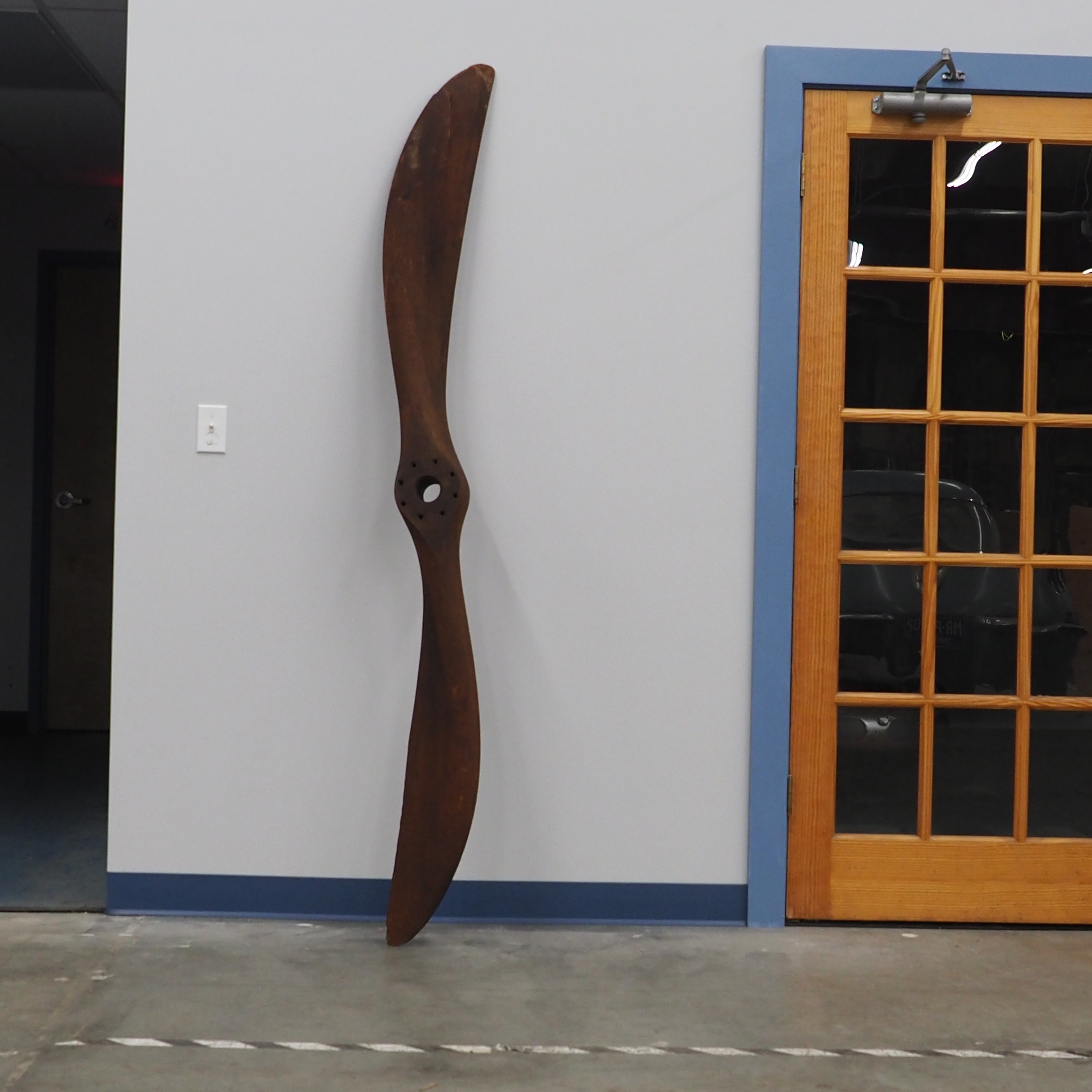 1919 7ft Paragon Scimitar Wood Airplane Propeller Baltimore Maryland ...