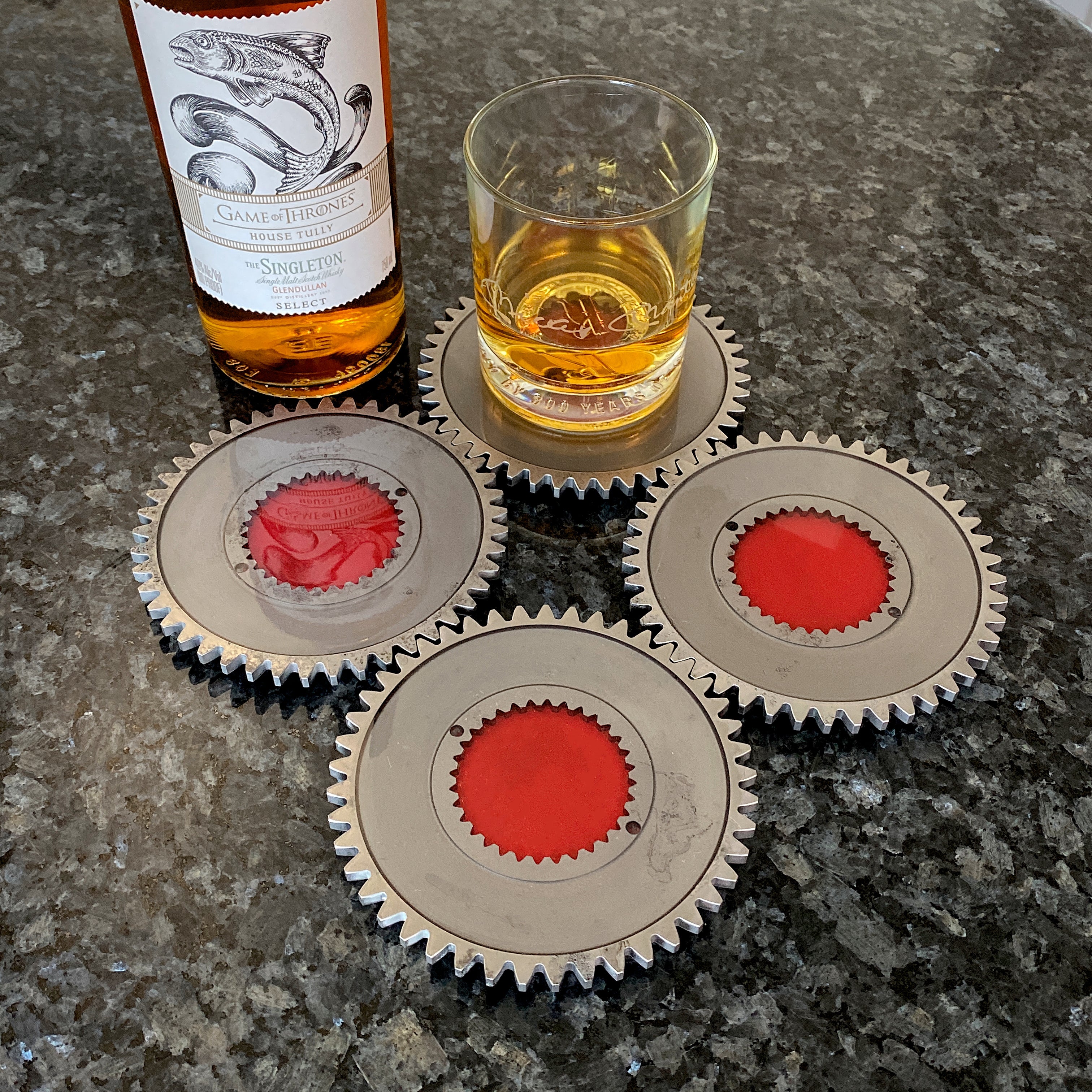 Pratt & Whitney Jet Engine B52 Bomber Boeing 707 Gear Drink Coasters ...