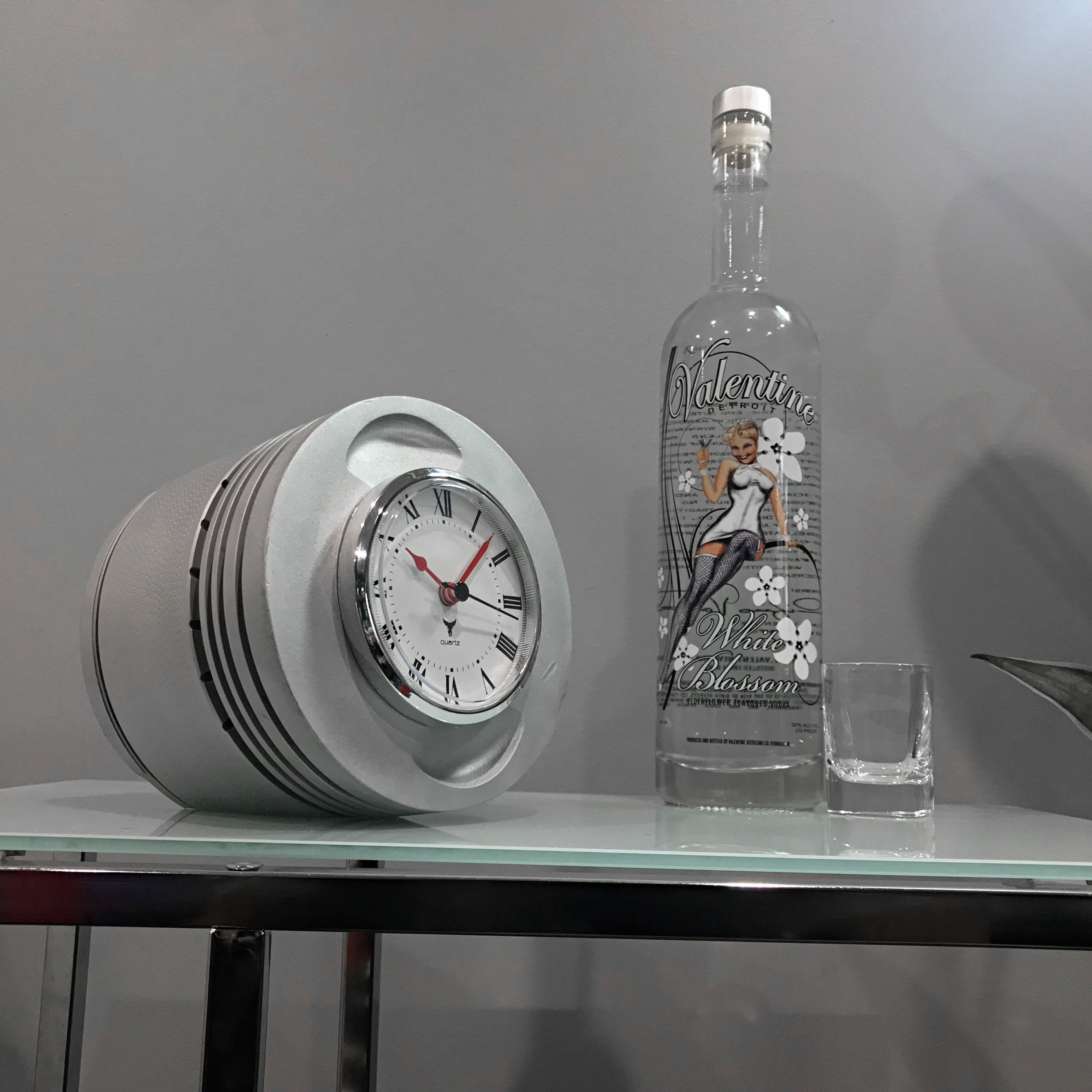 Pratt & Whitney R-2000 WWII Raw Double Wasp Engine Piston Desk Clock ...