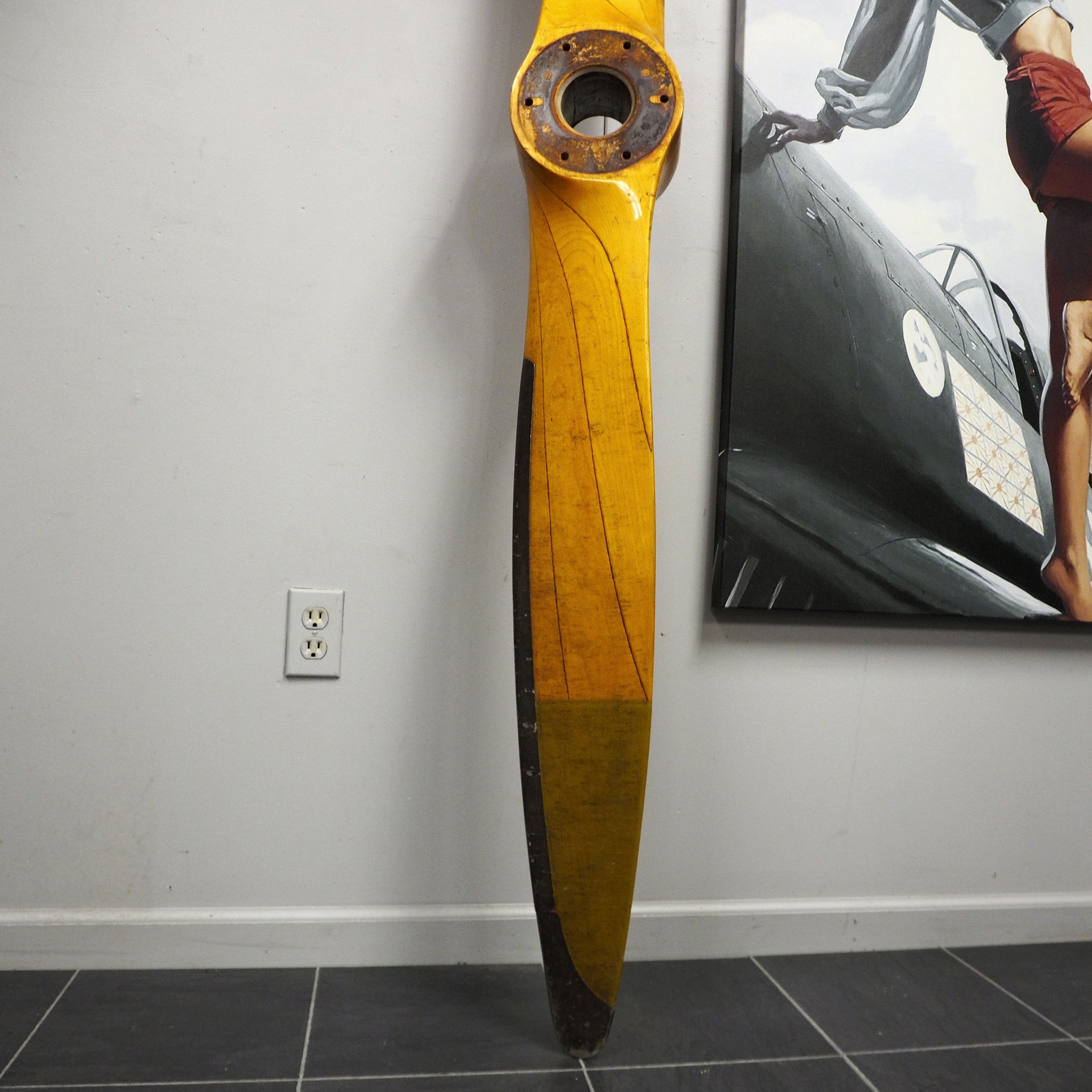 Sensenich Stinson L5 Wooden Wood Airplane Propeller | Aviation Art ...